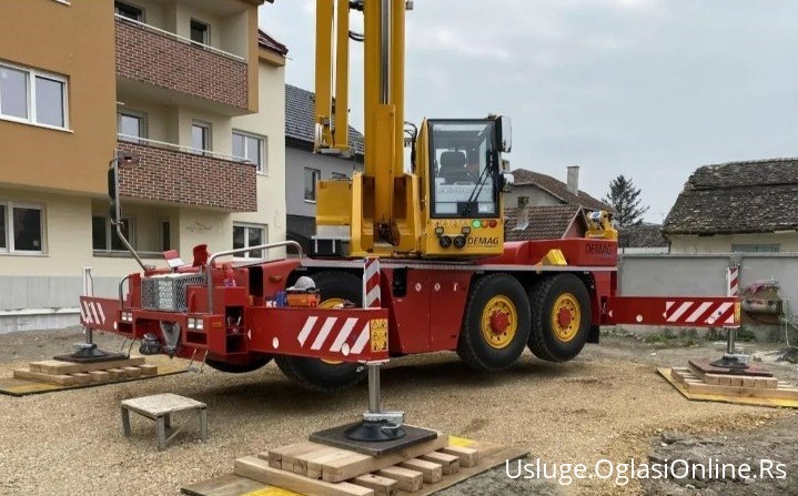 Usluge autodizalice-autokran 40 tona, Sremska Mitrovica