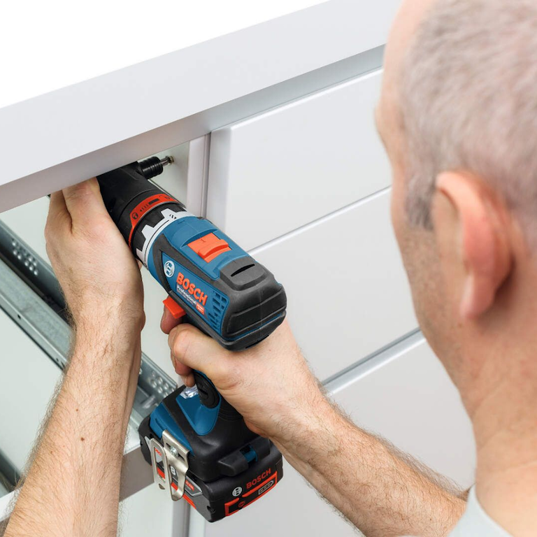 Bosch Akumulatorska bušilica-odvrtač sa izmenljivim glavama GSR 18V-60 FC 2×5.0Ah, 06019G7100