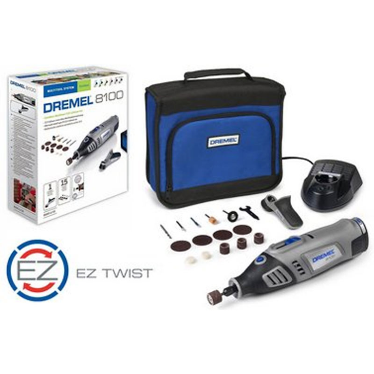 Dremel Aku. Multibrusilica Dremel 8100 , 15 kom pribora, F0138100JC