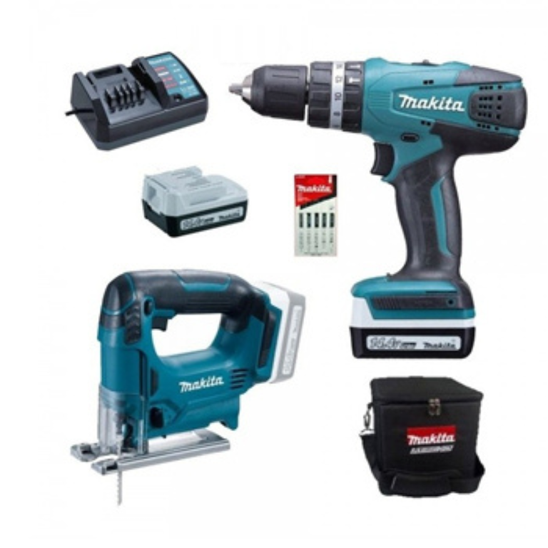 Makita Akumulatorski set sa torbom i 5 kom testerica, DK14009X1