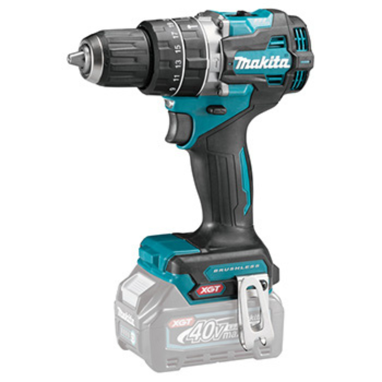 Makita Akumulatorski udarni odvijač + Akumulatorska udarna bušilica-odvijač, TW001GM201 + HP002GZ