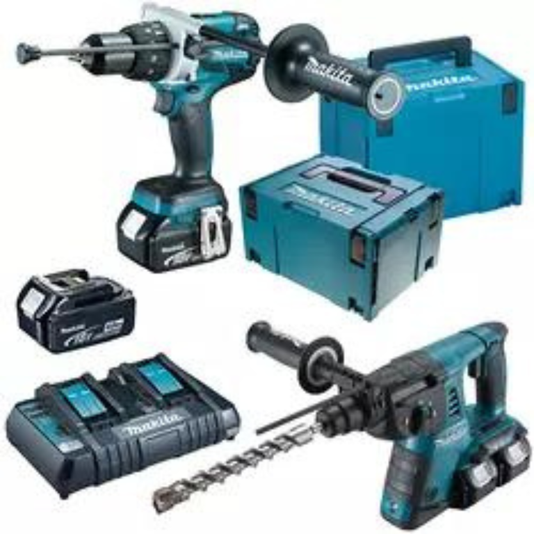 Makita Set LXT DHR263RF2+DHP481RME, DLX2097PMJ