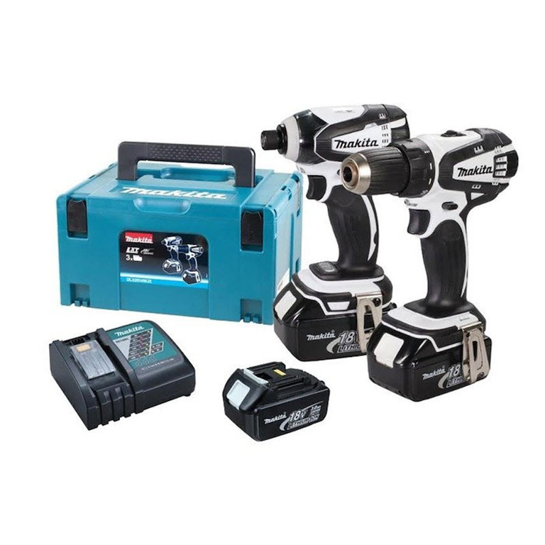 Makita Set Udarni odvijač DTD146 + Bušilica DDF456, DLX2014WJX