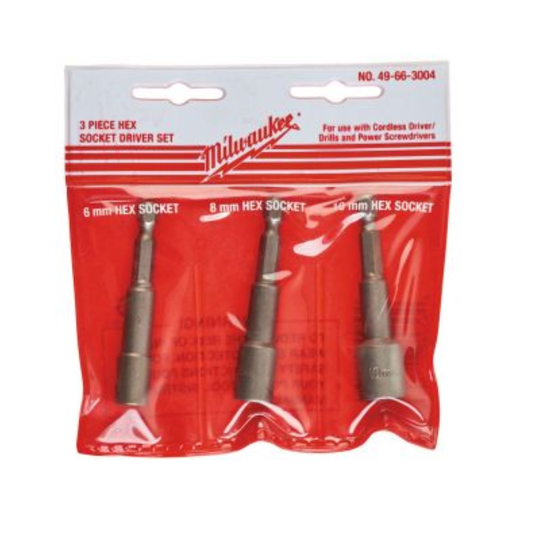 Milwaukee – Set držača bitova, 6 , 8 i 10 mm – 49663004