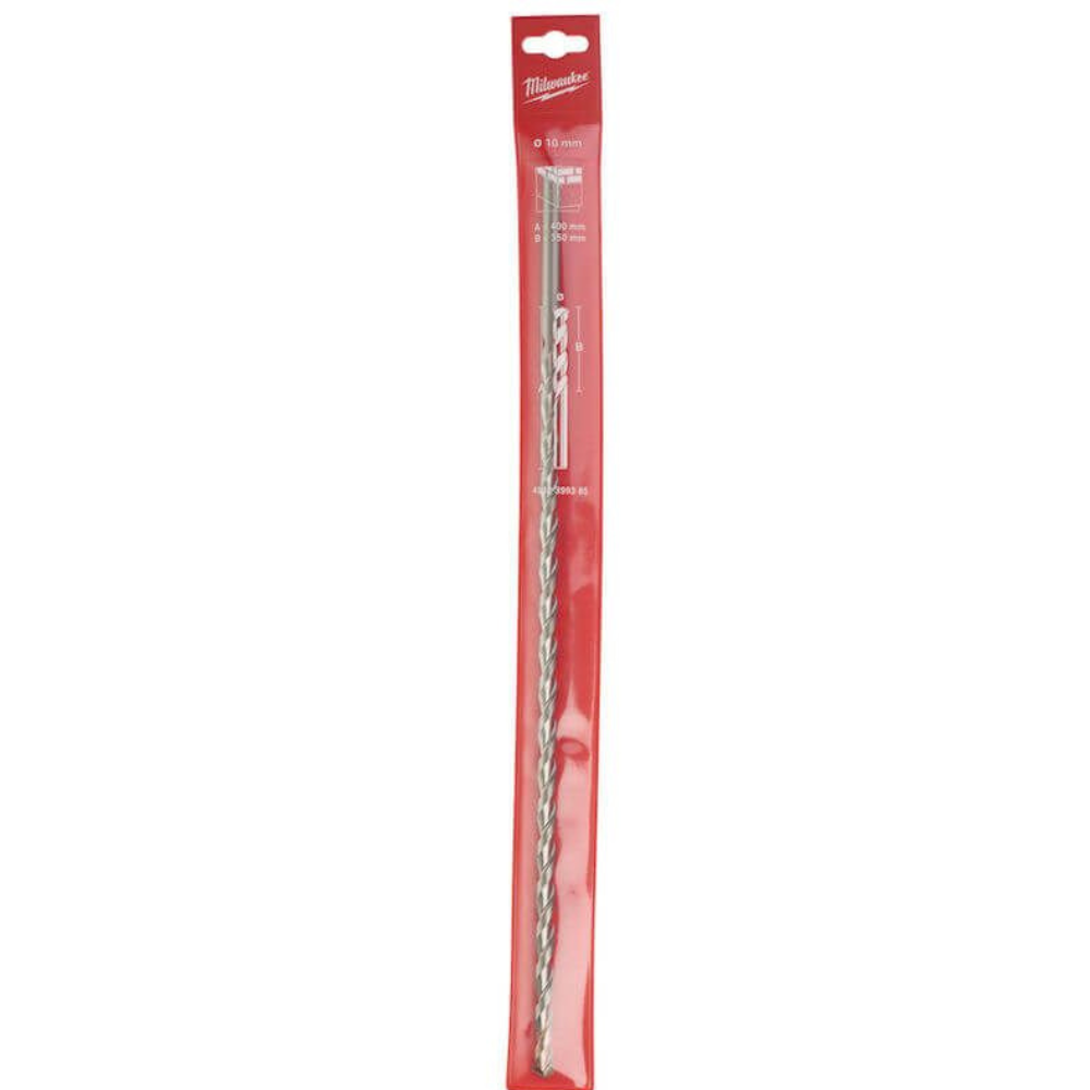Milwaukee – Udarna burgija za beton, 2 – rezne, 10 x 350/400 mm – 4932399385