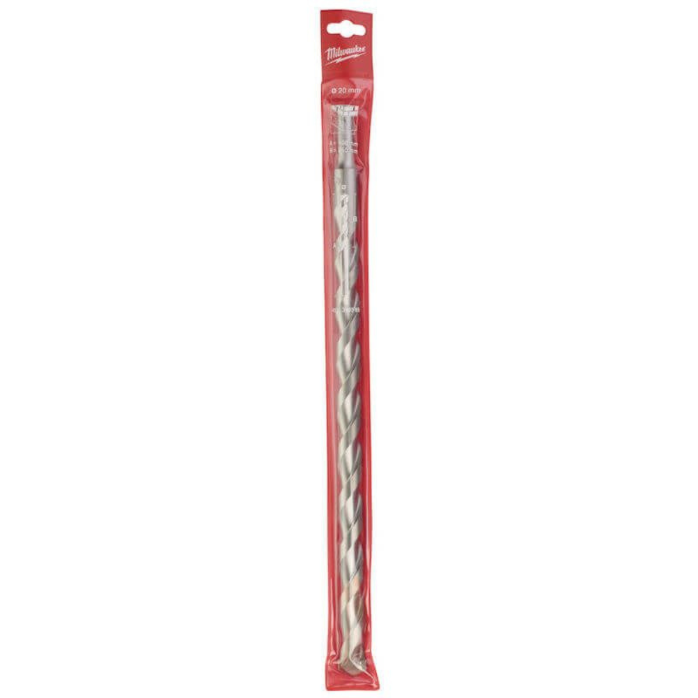 Milwaukee – Udarna burgija za beton, 2 – rezne, 20 x 350/400 mm – 4932399389
