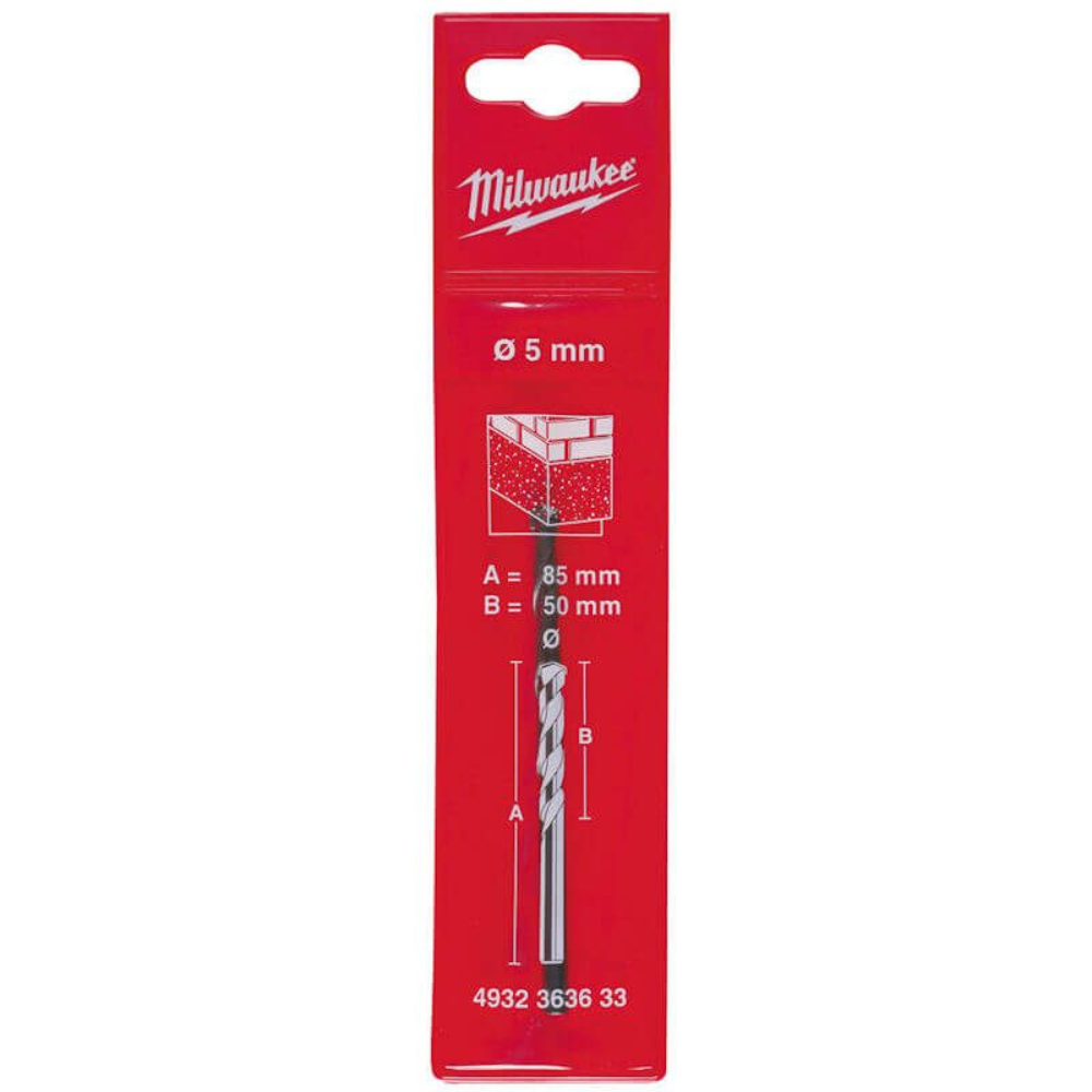 Milwaukee – Udarna burgija za beton, vidija, 5 x 50/85 mm, 1 kom – 4932363633