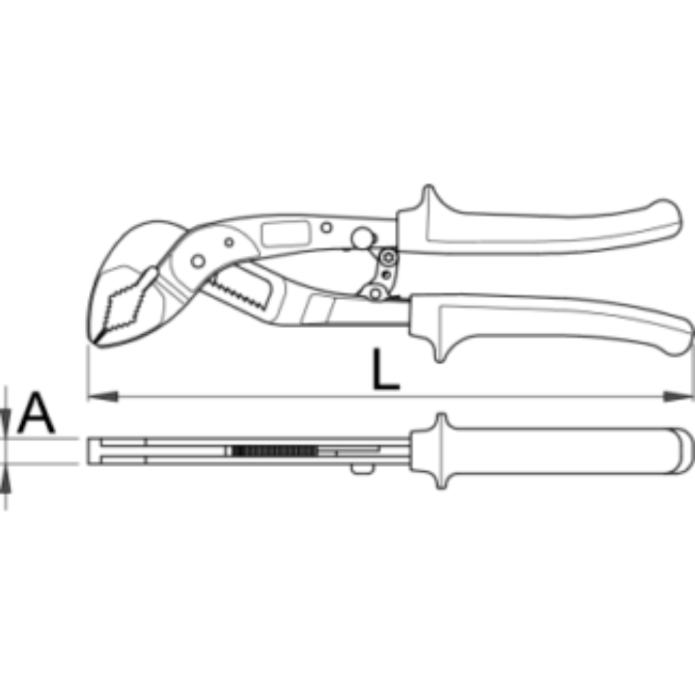 Unior – Klešta papagaj 240mm 40mm – 628396