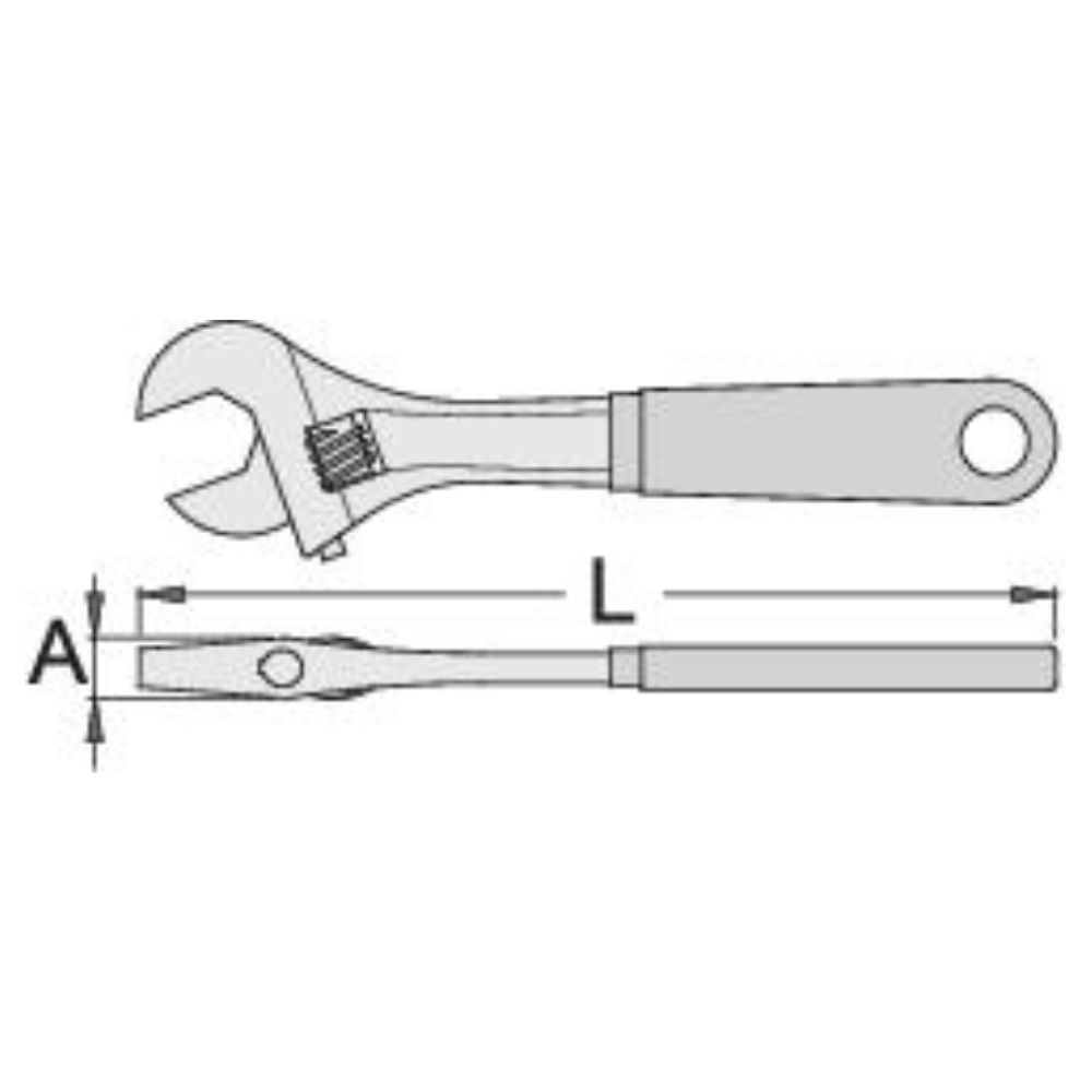 Unior – Ključ podešavajući 205mm. – 628295