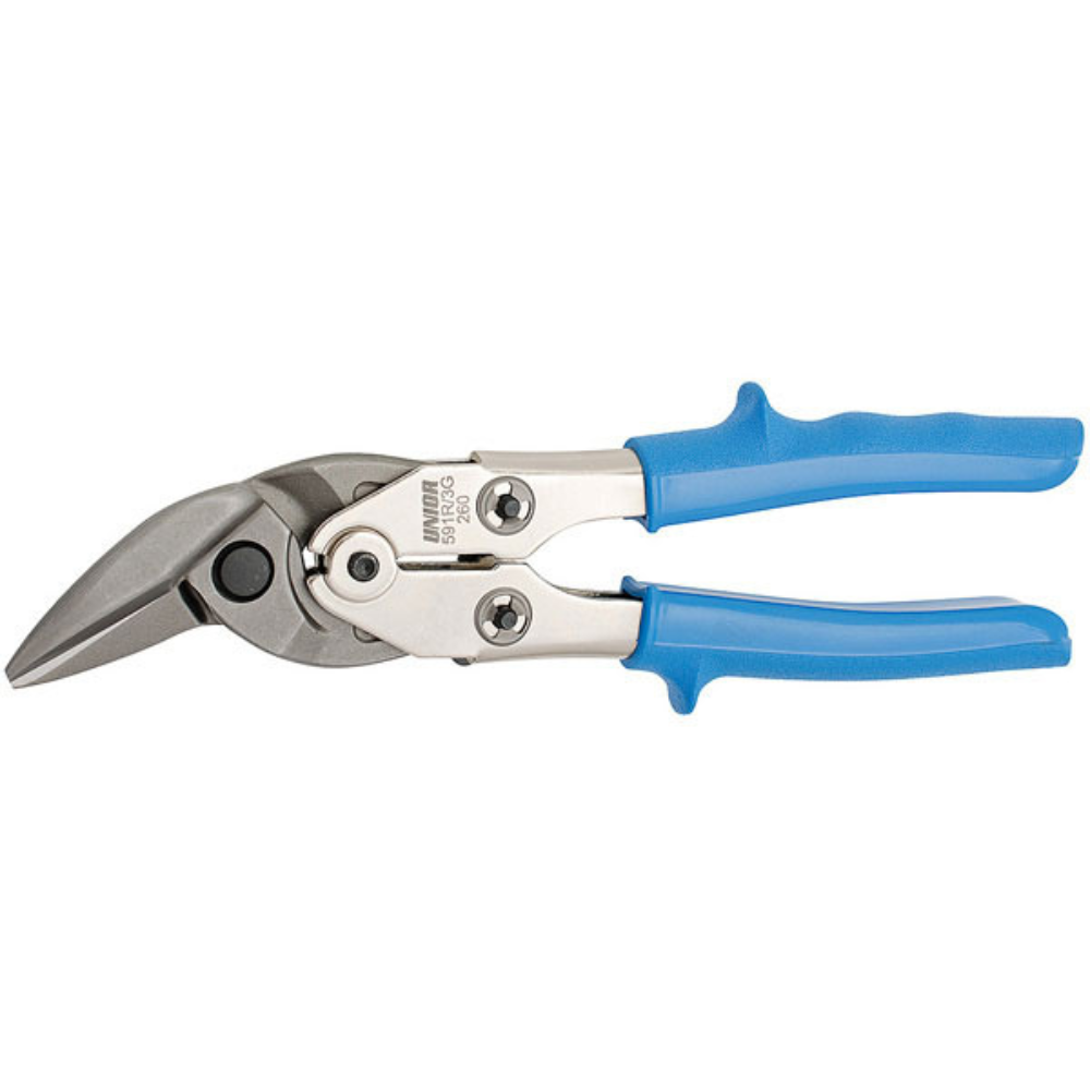 Unior – Makaze za lim Pelikan zglobne 591R/3G 260mm – 608775
