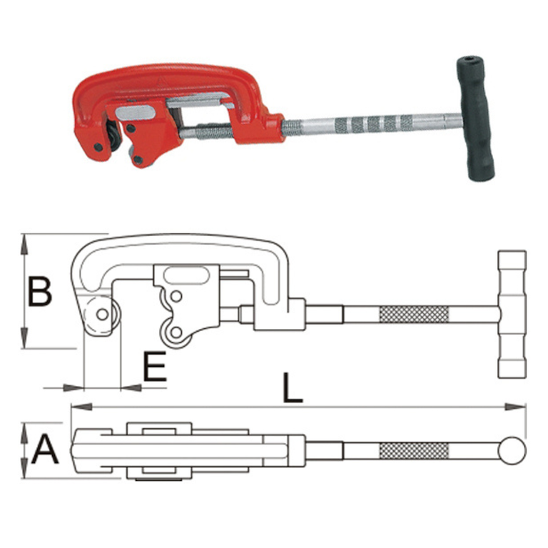 Unior – Rezač cevi 1/8″-2″, 361/6 – 601108