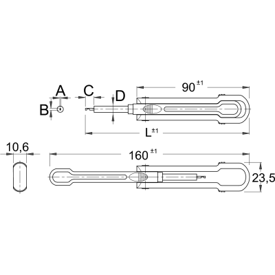 Unior Alat za konektore 134mm, 621005