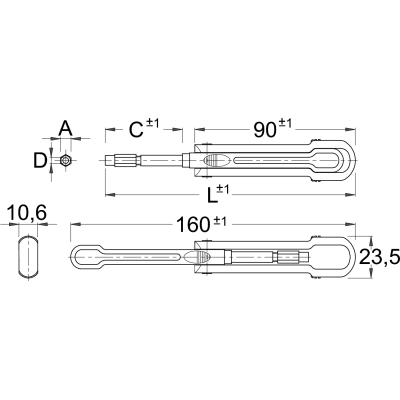 Unior Alat za konektore 142mm, 620969