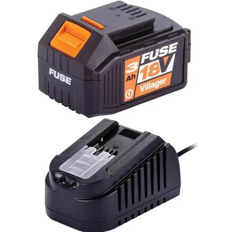 Villager Fuse Set baterija 3.0Ah + punjač 1.65A FUSE, 60107