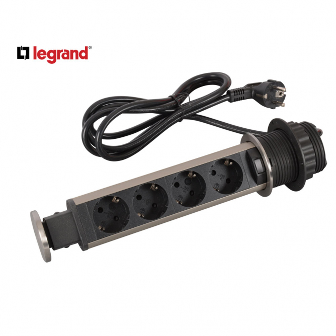 LG 654976 STUBIĆ 60 4X2P+E 2M (CRNA)