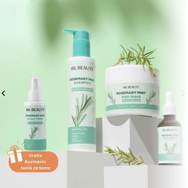 SET ZA RAST KOSE RUZMARIN MENTA SL BEUATY