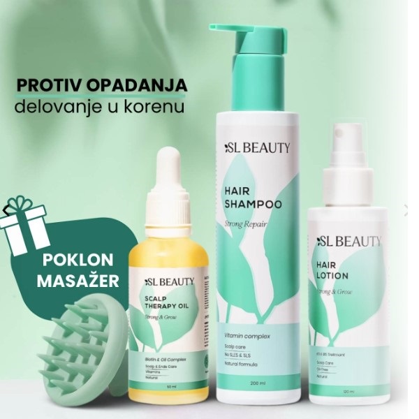 SET PROTIV OPADANJA I ZA RAST KOSE SL BEAUTY