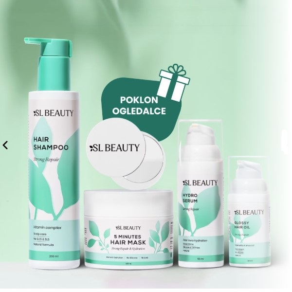 SET ZA HIDRATACIJU I OPORAVAK DUŽINE SL BEAUTY