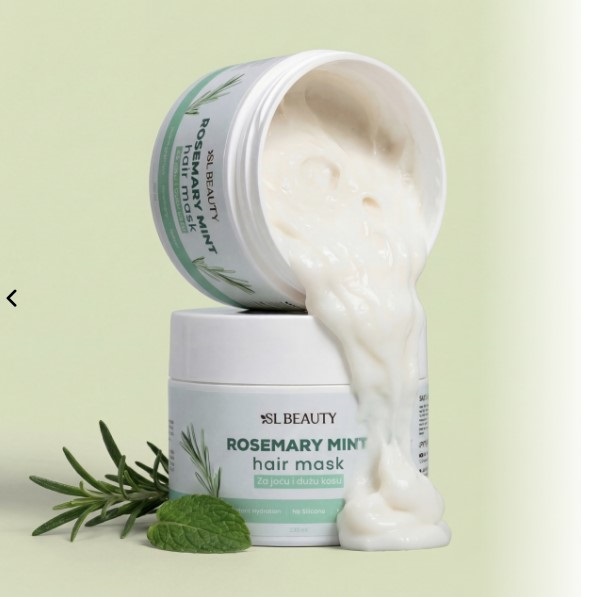MASKA ZA SVILENU KOSU RUZMARIN MENTA SL BEAUTY 225ML