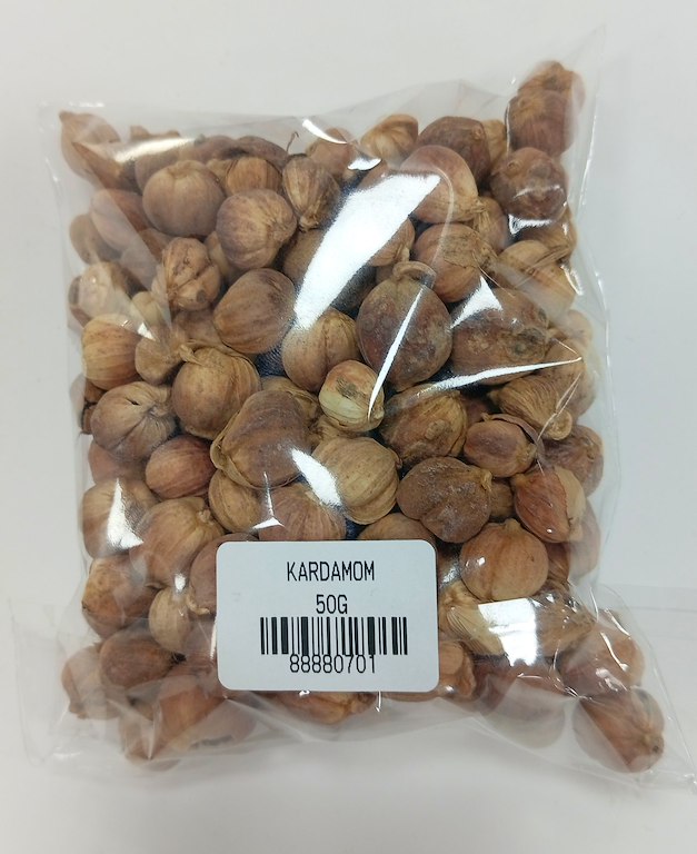 Kardamom 50g (Okrugli / Beli kardamom)
