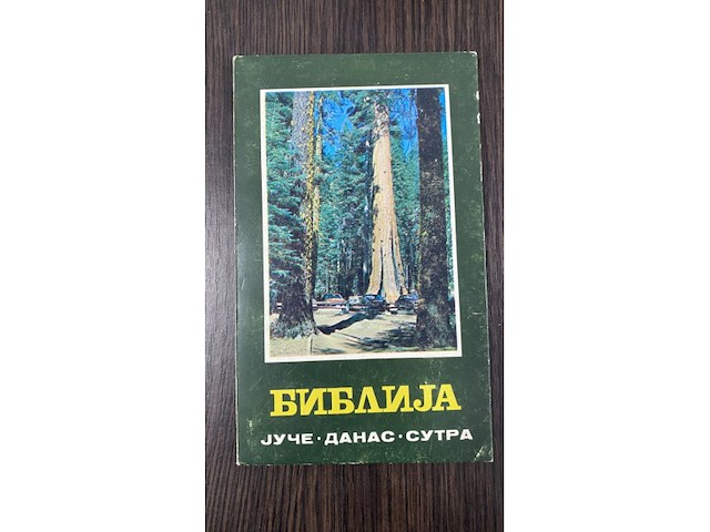 Biblija juče-danas-sutra  - Dragutin Nikolin