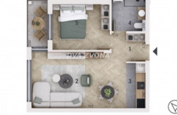 Na prodaju: dvosoban stan na Adicama — 47 m²