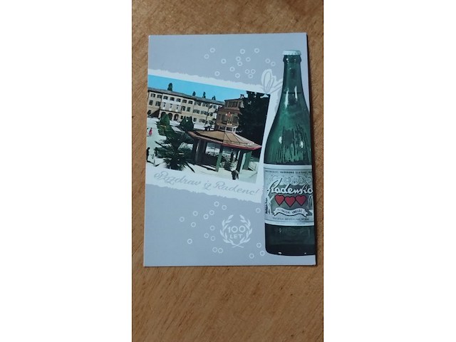 Radenci - Reklama Radenska - Slovenija - Čista