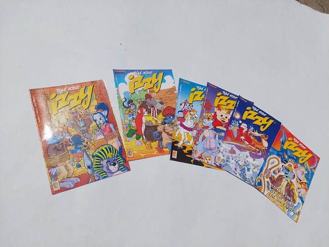 Lot stripova Tajni Agent Izzy Novi MINT STANJE