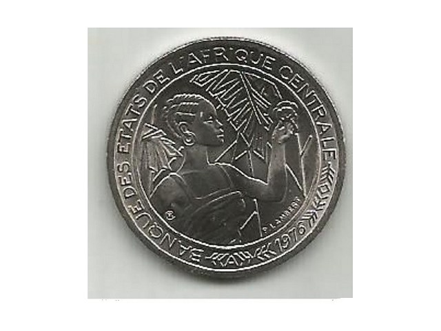 Central African States Chad 500 francs CFA 1976. KM#12