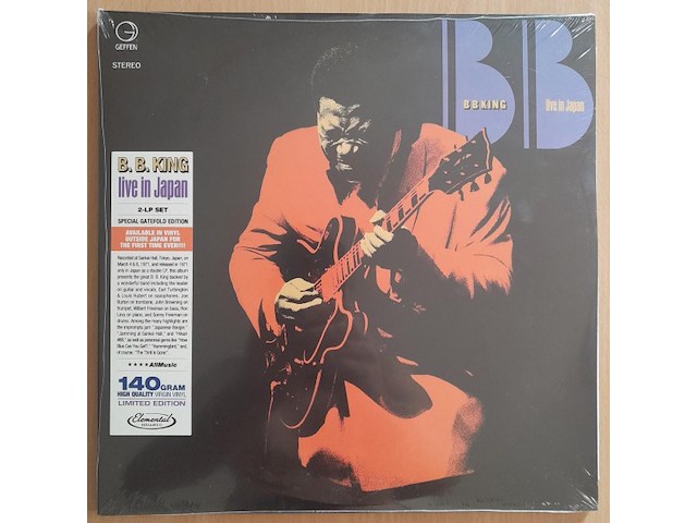 B.B. King – Live In Japan USA 2024 NOVO