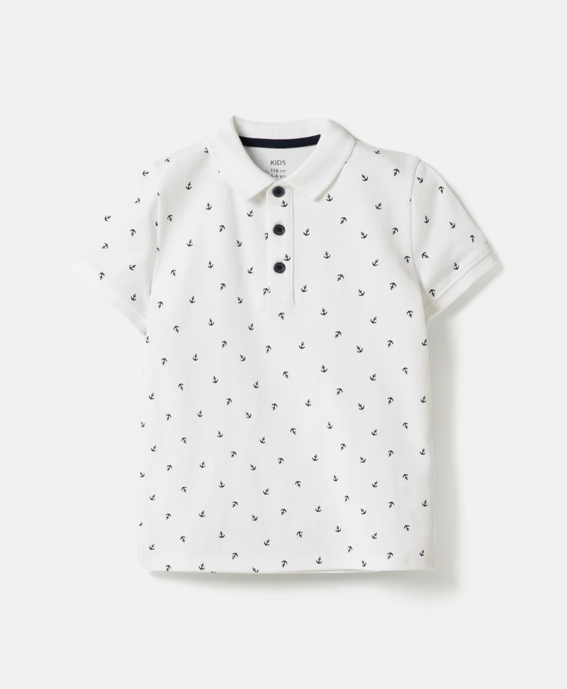 Dečija polo majica sa printom sidra 100% pamuk