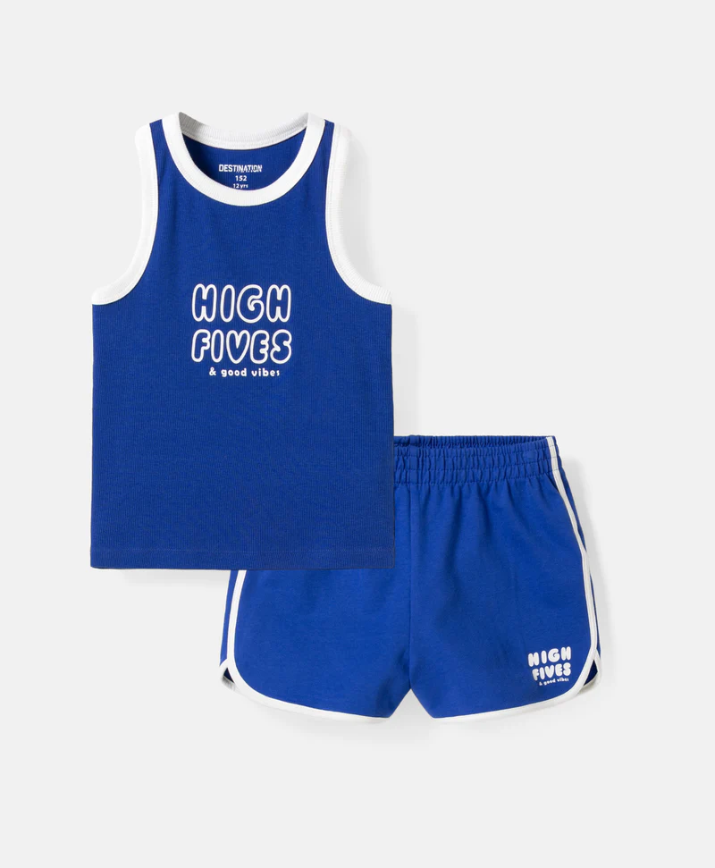 Devojački sportski set top i šorts