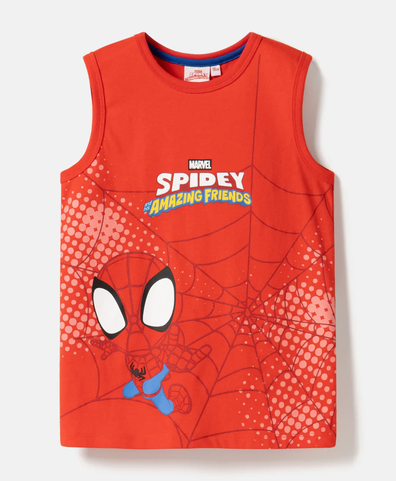 Dečija majica bez rukava Spiderman 100% pamuk