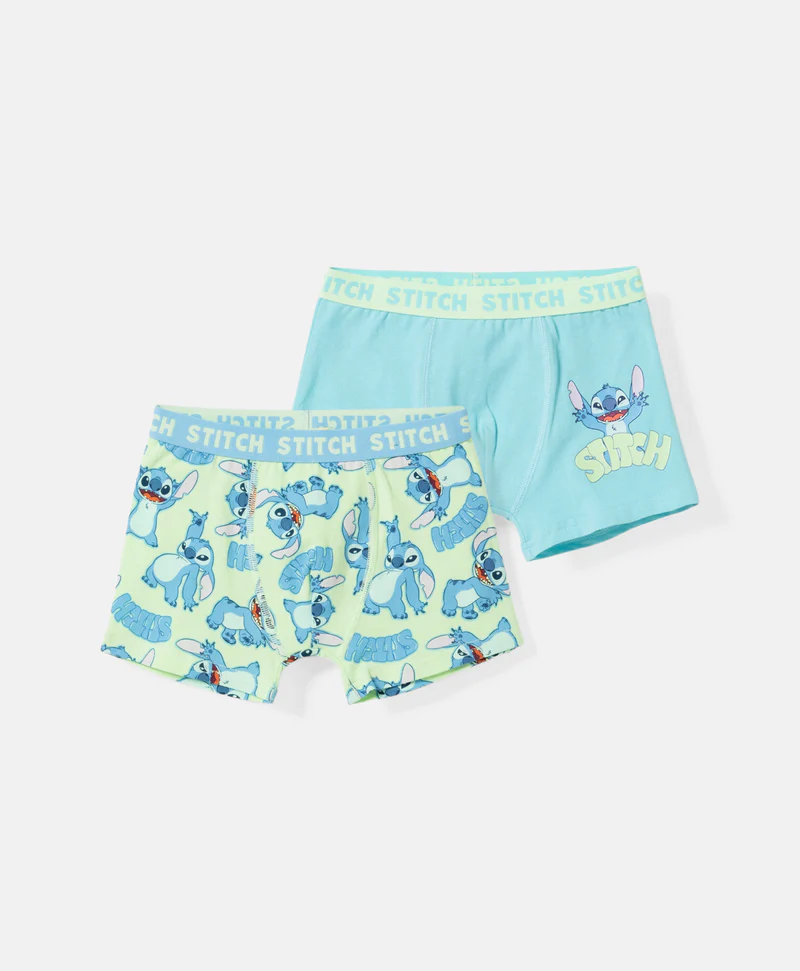 Bokserice za dečake Stitch, pakovanje od 2 komada