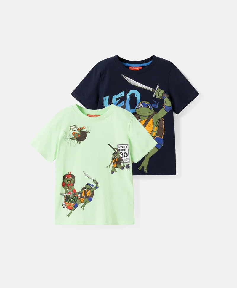 Dečiji set majica kratkih rukava Ninja Turtles 100% pamuk