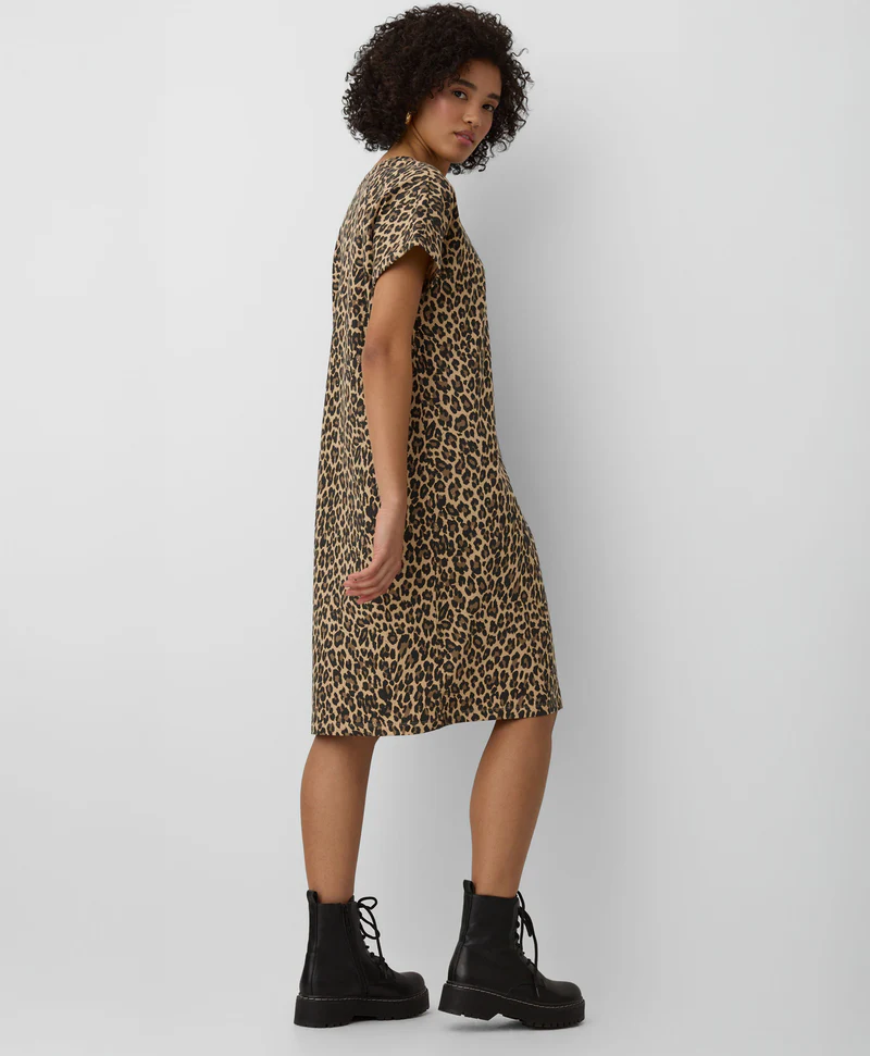 Ženska haljina sa leopard dezenom