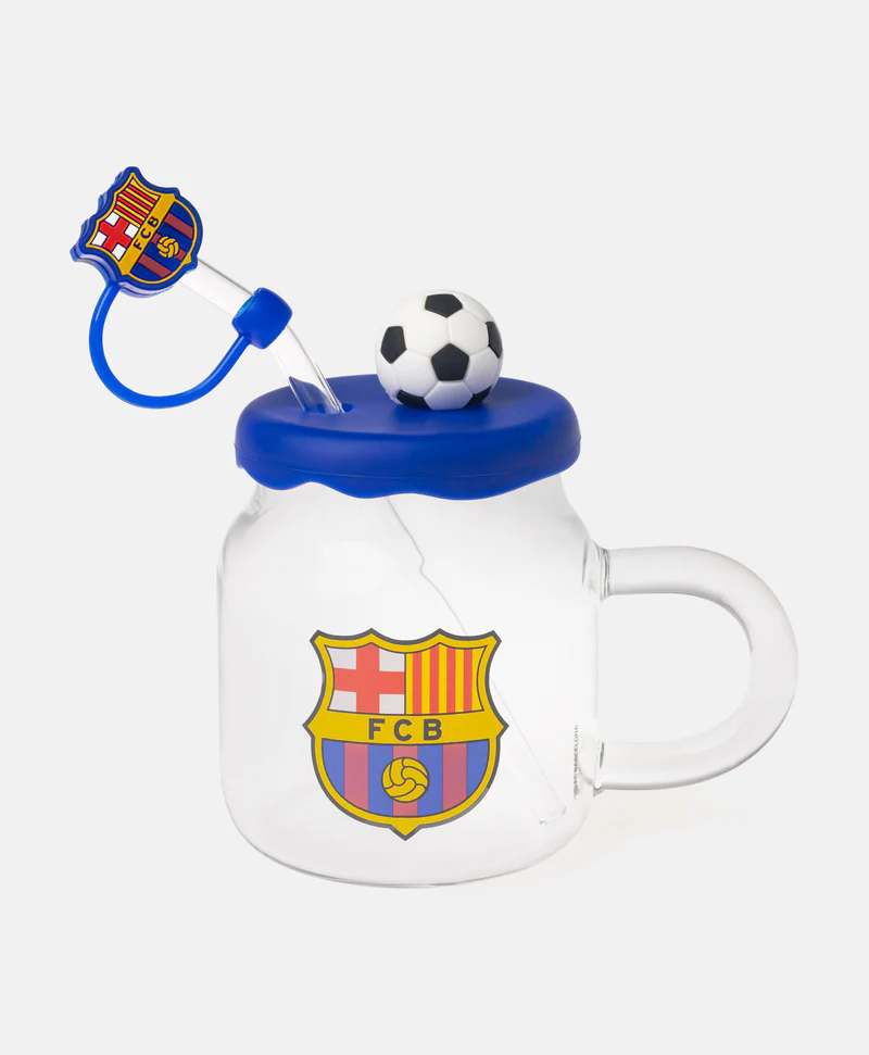 Staklena čaša FC Barcelona 450 ml