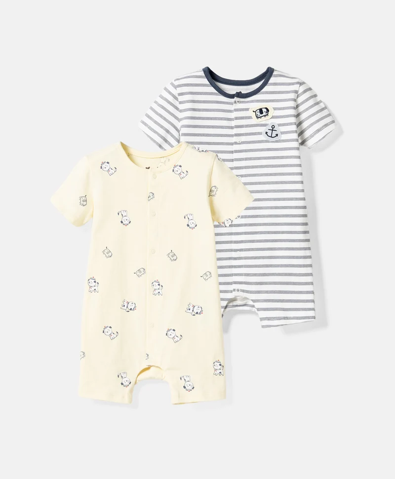 Set rampersa za bebe 100% pamuk