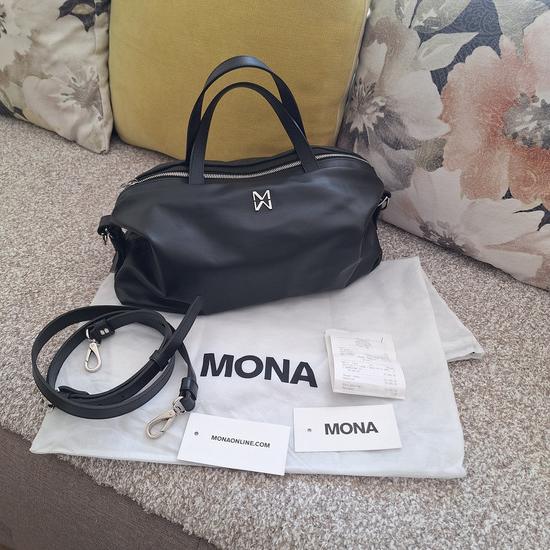 MONA KOZNA TORBA KAO NOVA VECI MODEL SNIZENA