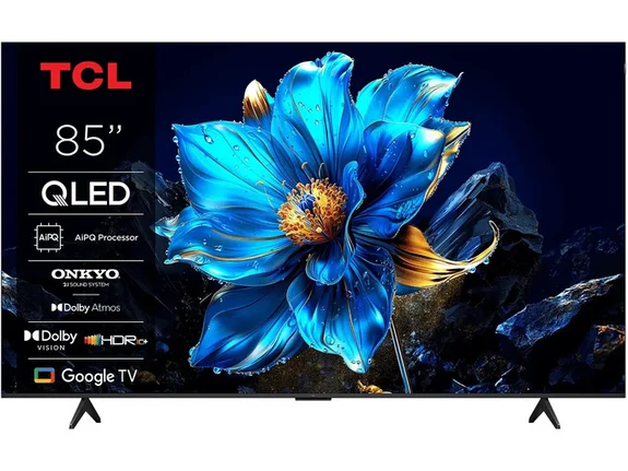 TCL Televizor 85P7K 85" QLED 4K UHD Google TV 60Hz