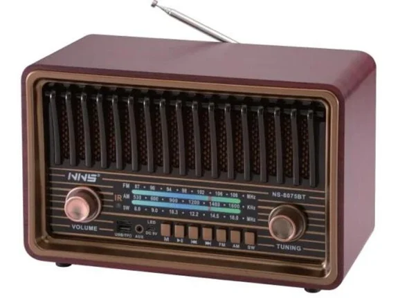 Elementa Radio aparat 8075BT/B AM/FM/SW 7W