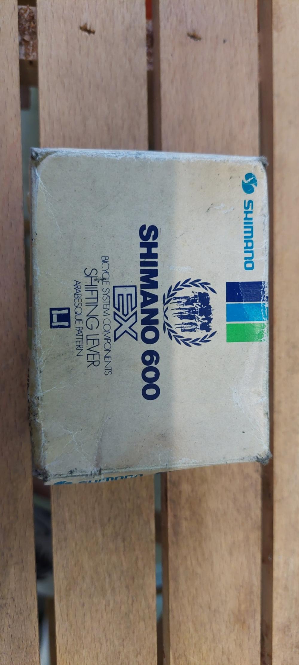 Shimano 600ex arabesque SL-6200 brazed on