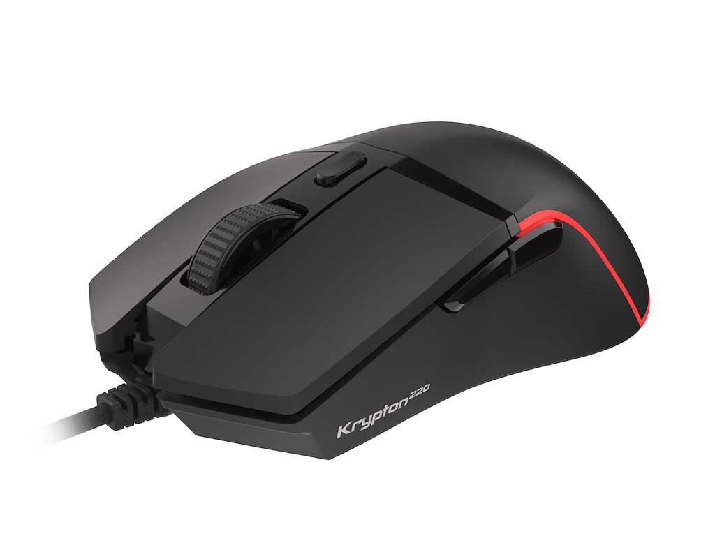 Genesis Krypton 220 RGB (NMG-1770) gejmerski optički miš 6400dpi crni