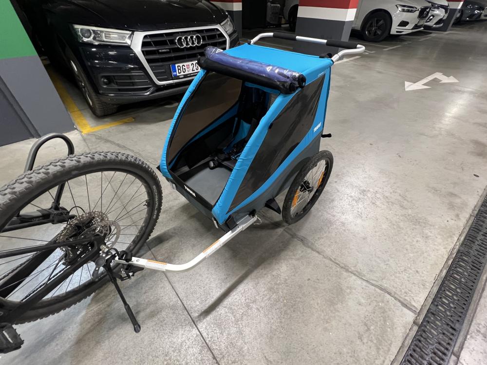 THULE Coaster XT 2 dečija kolica,prikolica za bici