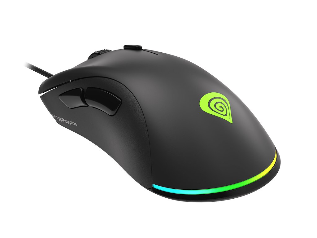 Genesis Krypton 200 RGB (NMG-1713) gejmerski optički miš 6400dpi crni