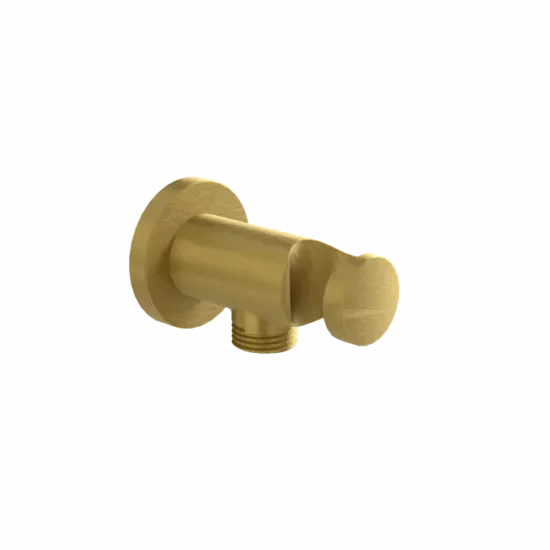 KONEKTOR TUŠ CREVA COPEN SA DRŽAČEM BRUSHED GOLD