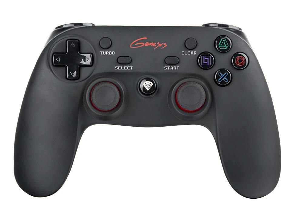 Genesis PV65 Wireless Vibration D-Input/X-Input Gejmped for PC/PS3 Gumirani - Crni (NJG-0739)