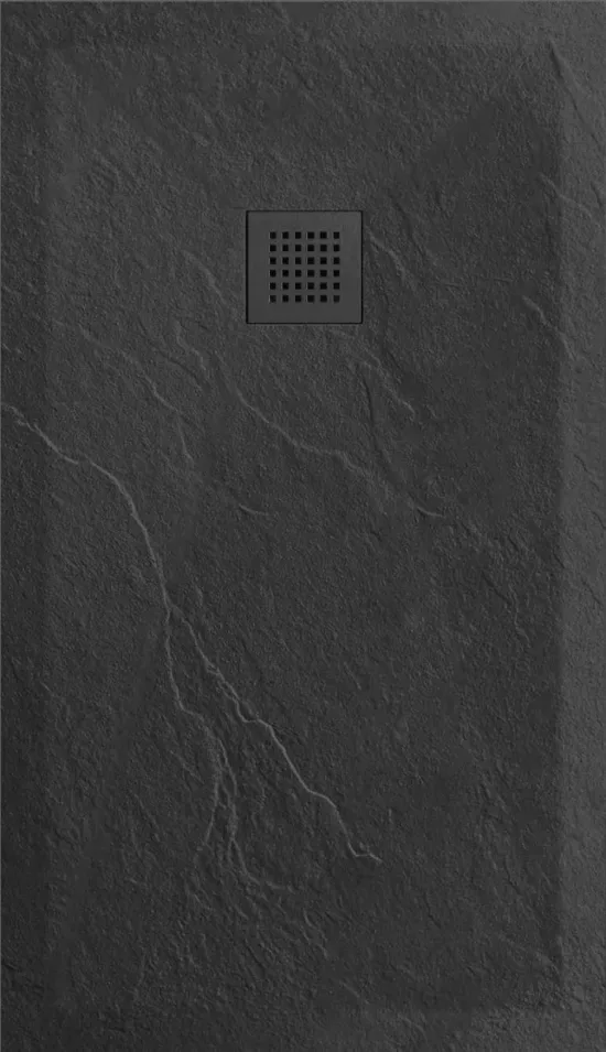 TUŠ KADICA COPEN SLATE BLACK 1000X800X25