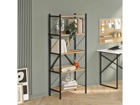 HANAH HOME Polica za knjige London Natural