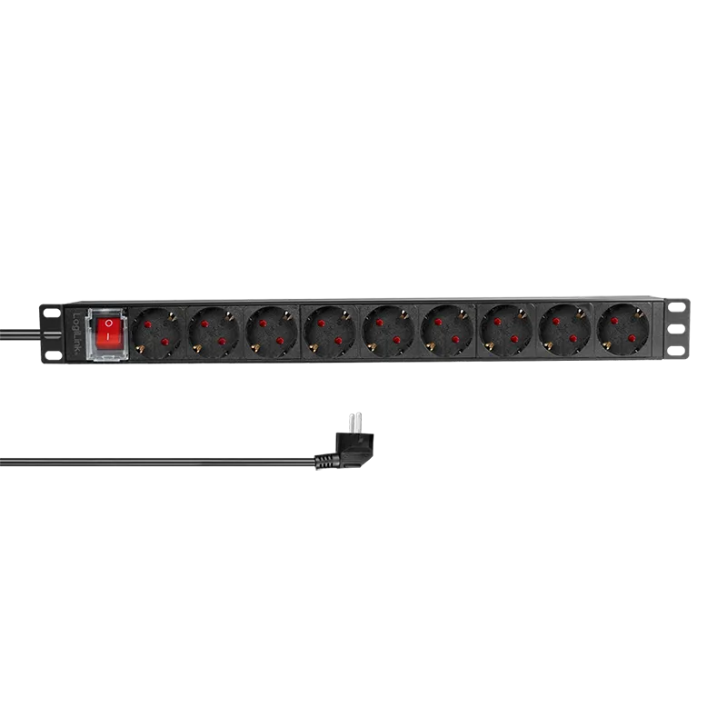 Logilink PDU 9 x šuko CEE 7/3, 2.0m, sa prekidačem